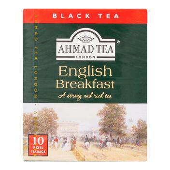 Chá English Breakfast Ahmad Tea 10 Sachês 20g - Chá - Magazine Luiza