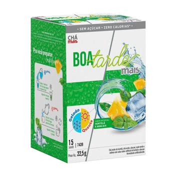 Chá Gelado CháMais Boa Tarde Mais Hortelã e Abacaxi 15 Sachês ...