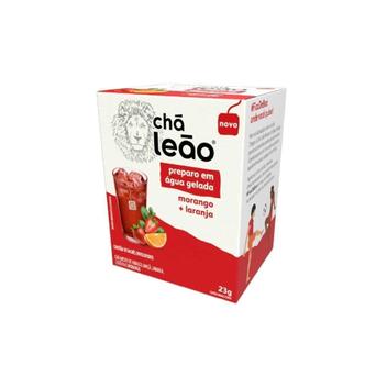Cha Leao Cold Brew Morango E Laranja 10 Saquinhos - Leão - Chá ...