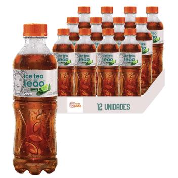 Chá Preto Leão Iced Tea Limão Zero 450Ml (12 Unidades) - Leao - Chá ...