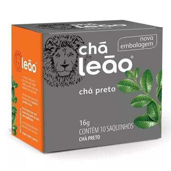 Chá Preto Natural Leão Fuze 16g Embalagem c/ 10 Saquinhos - LEAO JR ...