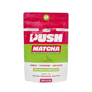 Chá Verde Matcha Sem Glúten Push - 30g - Push Matcha - Chá Verde ...