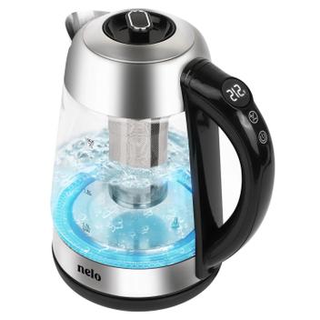 Chaleira Elétrica NELO 1,7L 1100W com Infusor de Chá Removível - Chaleira - Magazine Luiza