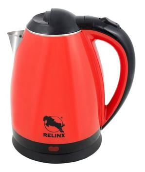 Chaleira Elétrica Térmica 220v Inox 1,8l 60hz 1800w Vermelha - Relinx - Chaleira Elétrica ...