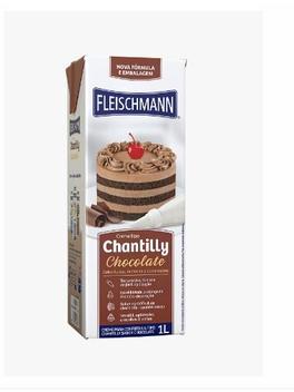Chantilly Chocolate 1L - Fleischmann - Chantilly - Magazine Luiza