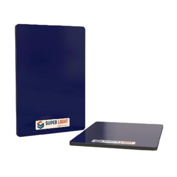 Chapa de ACM Superlight Azul Brilho 1220 x 5000 x 3MM - Super Light ...