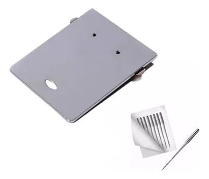 Chapa Lateral Corrediça Maquina Costura Pretinha Antiga Singer Elgin ...