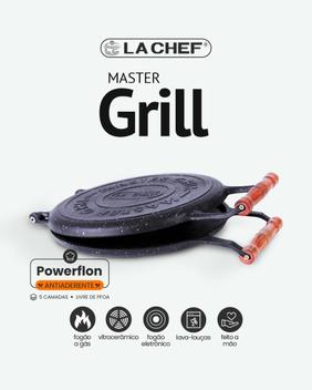 Chapa Master Grill Panela Multifuncional - La Chef Panelas - Panelas ...