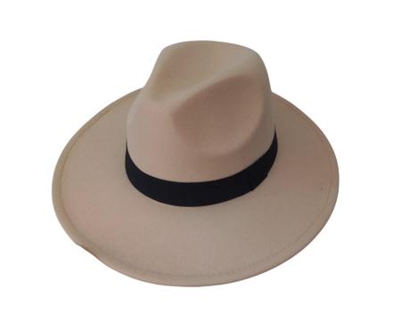 Chapéu Fedora Clássico Aba Média Dura Gangster - Genérica - Chapéu ...