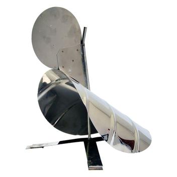Chapéu Inox Giratório com Tripé Modelo Galo, para Cano para Chaminé ...