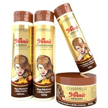Charmelle Kit Verniz Mega Hidratação - Hábito Cosméticos - Kit de ...