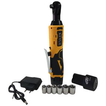 Chave Catraca À Bateria 12v Bivolt Com Soquetes 11mm ao 16mm + 2 ...