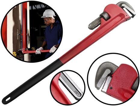 Chave De Grifo 36 Polegadas Aço Carbono Resistente Fertak2217 - Chave ...