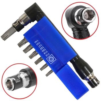 Chave De Precisão Tipo L 1/4 Com 7 Bits Torx T10 A T40 - WESTERN - Jogo ...