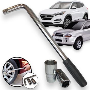Chave De Roda L Extensível Telescópica Hyundai Tucson Todos - Tech One ...