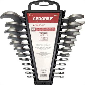 Chave Fixa Gedore Red 6A32 12B Kit 12Pecas - ROBUST - Jogo de Chave de ...