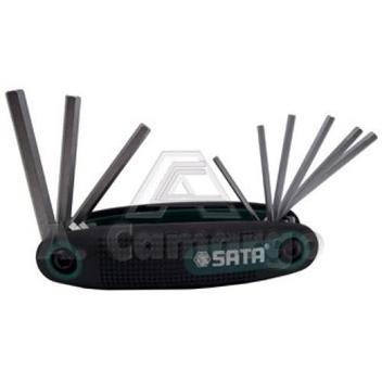 Chave hexagonal tipo canivete 9 peças - - . - Chave Allen - Magazine Luiza