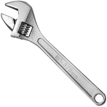 Chave Inglesa Ajustável 15 Polegadas 375mm Aço Cromada Ferramenta ...