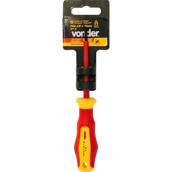 Chave Phillips Ph 0-1/8"X 75mm - Vonder - Chave Philips - Magazine Luiza