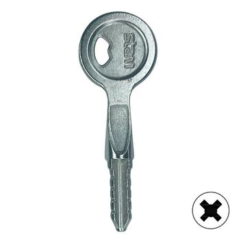 Chave Tetra Stam Original Fechadura 1009 1005T (Modelo Em X) - Marca ...