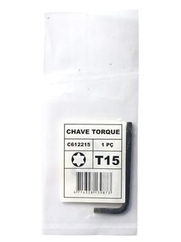 Chave Torque Torx T15 X 55mm Avulsa Aço S2 Top Feeling - Chave Torx ...