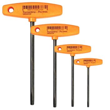 Chave Torx Trafix T20 a T30 Cabo T TRAMONTINA PRO Kit 04 Pçs - Chave ...