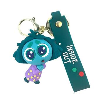 Chaveiro 3D Inside Out 2 - Boneco de Pelúcia com Pingente Criativo ...