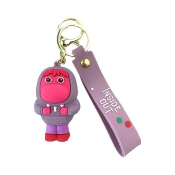 Chaveiro 3D Inside Out 2 - Boneco de Pelúcia com Pingente Criativo ...
