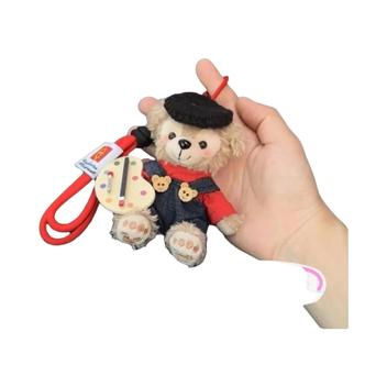 Chaveiro de Pelúcia Duffy Bear Disney - Enfeite com Embalagem de Livro ...