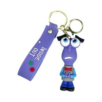 Chaveiro de Silicone Disney - Personagens Divertidamente - Inside Out 2 ...