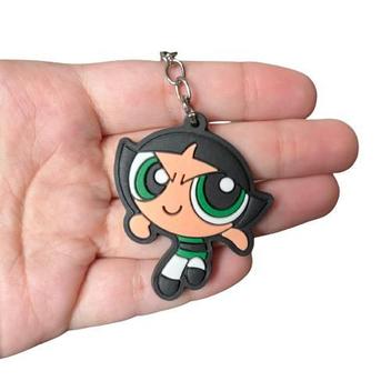 Chaveiro Emborrachado Meninas Super Poderosas Docinho Lindinha e ...