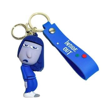 Chaveiro Figura De Brinquedo inside out 2 Alegria Tristeza Raiva Nojo ...