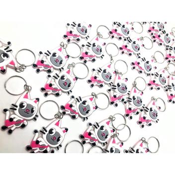 Chaveiro Gato Pandy Casa Mágica Gabby 10un Lembrancinha Tema Festa ...