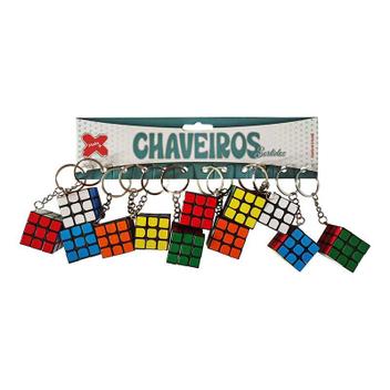 Chaveiro make+ 3cm cubo magico sortido - MARK - Livros de Literatura Infantil - Magazine Luiza