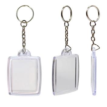 Chaveiro Para Foto 3X4 Acrílico Retangular 50 Unidades - Tesla Store ...