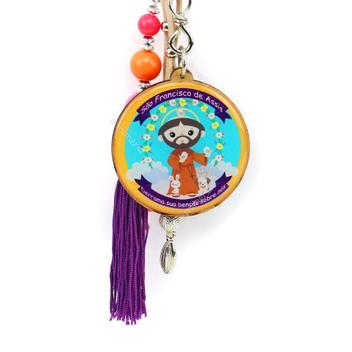 Chaveiro Resinado São Francisco - CHILC - Chaveiro - Magazine Luiza