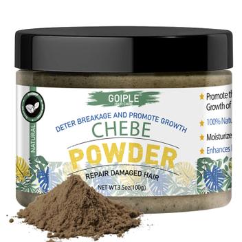 Chebe Powder WOZUTUNT orgânico africano para crescimento capilar 100mL ...
