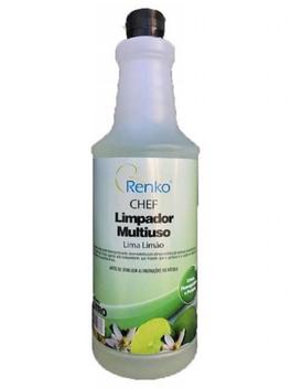 Chef Limpador Multiuso Lima Limão 1l Chlm Renko - Limpador Multiuso ...