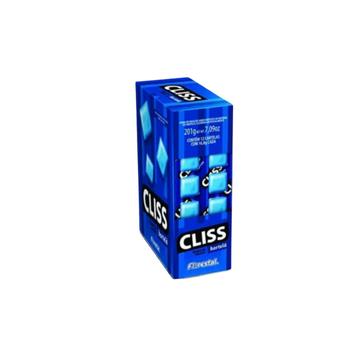 Chicle Chicletes Cliss Display Com 12 Cartelas Diversos Sabores ...