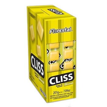 Chiclete Cliss Sabor Maracujá - Display com 12UN - Florestal ...