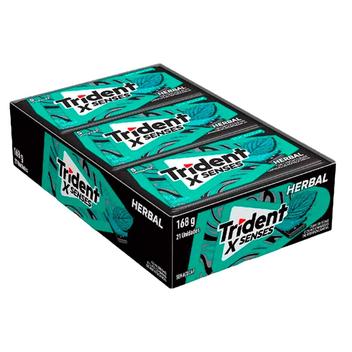 Chiclete Fresh Herbal Trident 168Gr c/21 unid. - Mondelez - Chicletes e ...