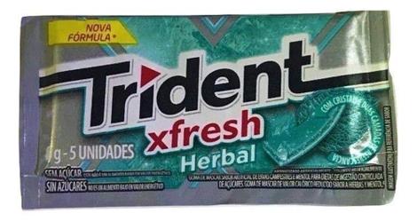Chiclete Trident Fresh Herbal 8gr C/21 - Adams - Chicletes e Gomas ...