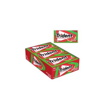 Chiclete Trident Sabor Melancia - Display 168G - mondelez - Chicletes e ...