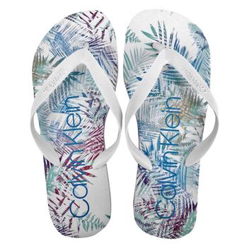 Chinelo Calvin Klein Swimtransfer Folhas Color Masculino - Chinelo ...