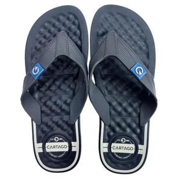 Chinelo Cartago Arizona Masculino - Azul e Cinza - Chinelo Masculino ...