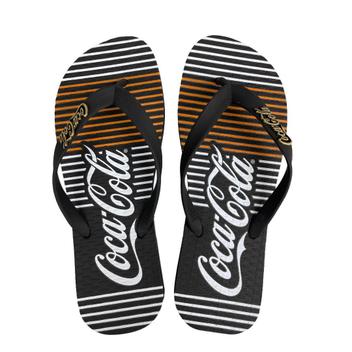 Chinelo Coca Cola Classic Lines 2 24/25 CC4413 Masculino Preto Preto ...