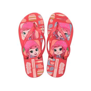Chinelo Ipanema de Dedo Infantil Meninas Moranguinho Vermelho - Chinelo ...