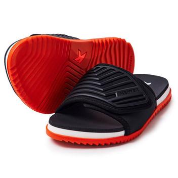 Chinelo Kenner Slide Kanoo Masculino - Preto e Laranja - Chinelo ...