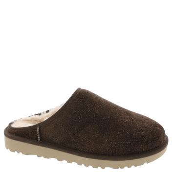 Chinelo Masculino UGG Clássico - Camurça Desgrenhada, Cedro Queimado ...