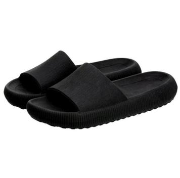 Chinelo Ortopédico de Borracha Preto Masculino ou Feminino - Ana ...